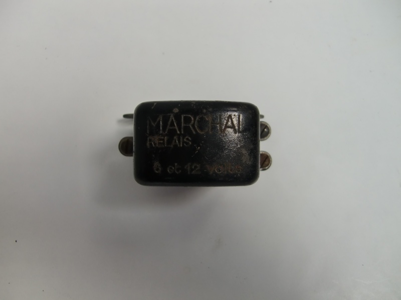 Marchal Relay 6 Volts and 12 Volts | Les-Six-Troenes
