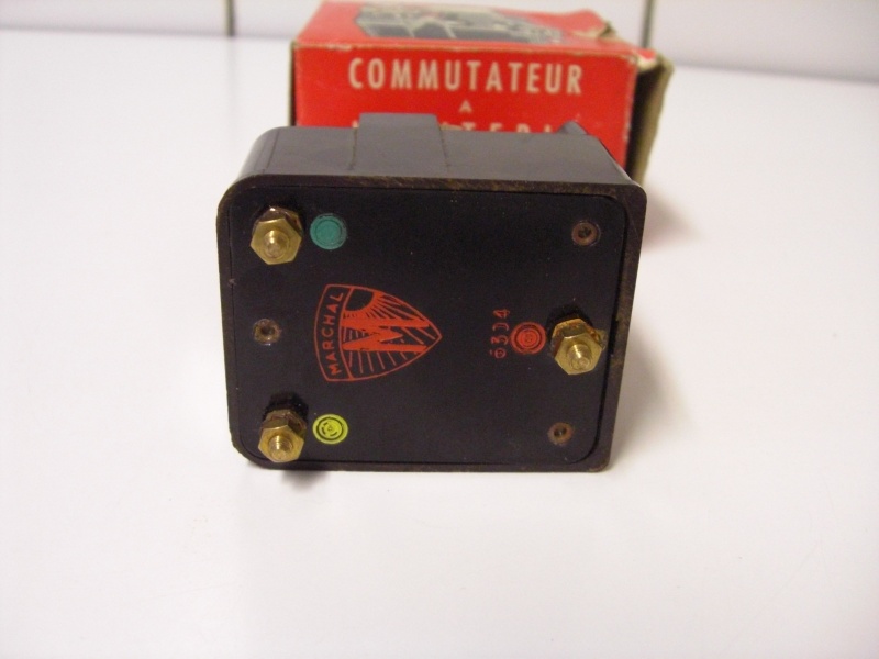 Marchal "clockwork" trafficator switch | Les-Six-Troenes